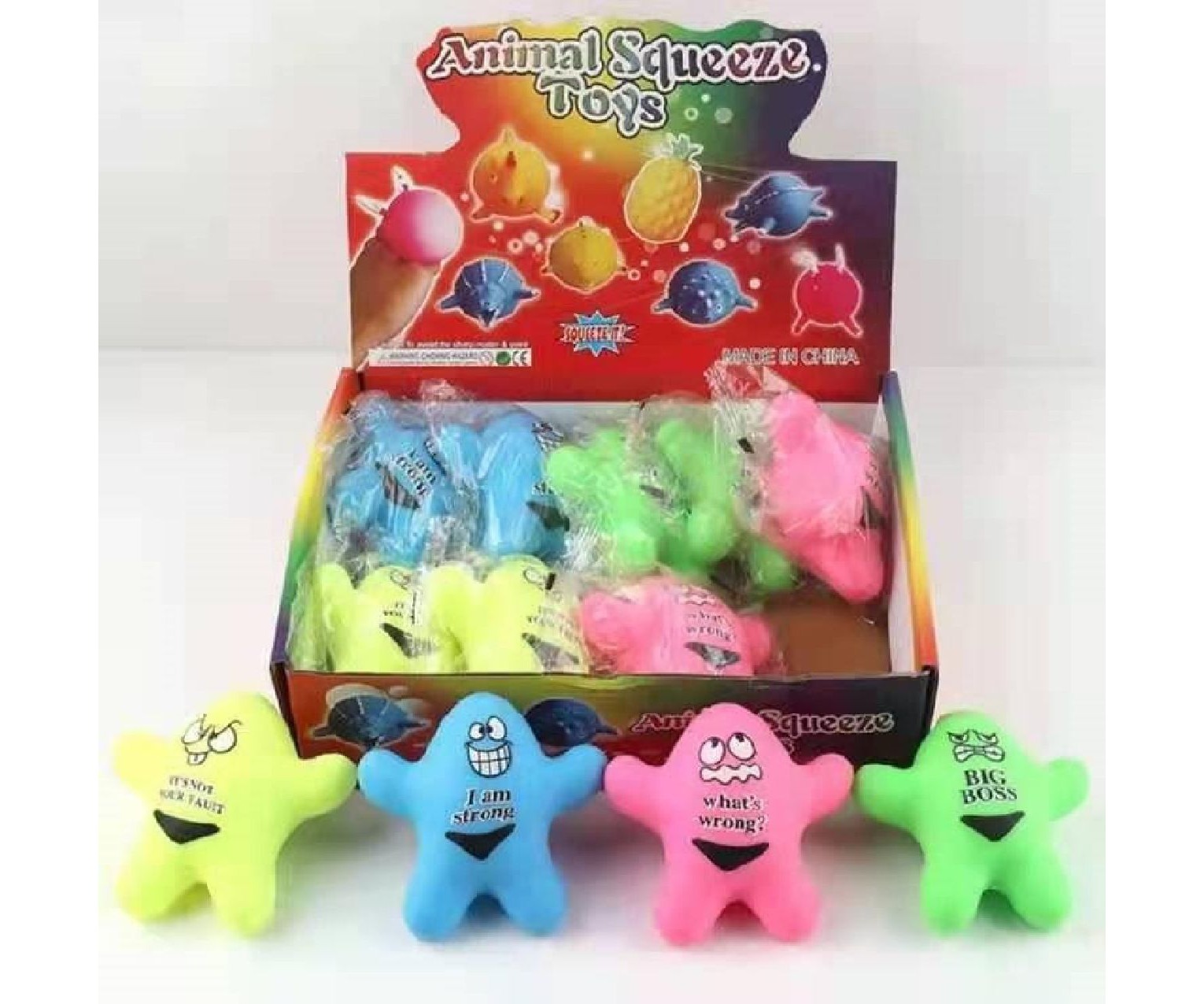 Squeeze man display 471572 | Bellus Toys